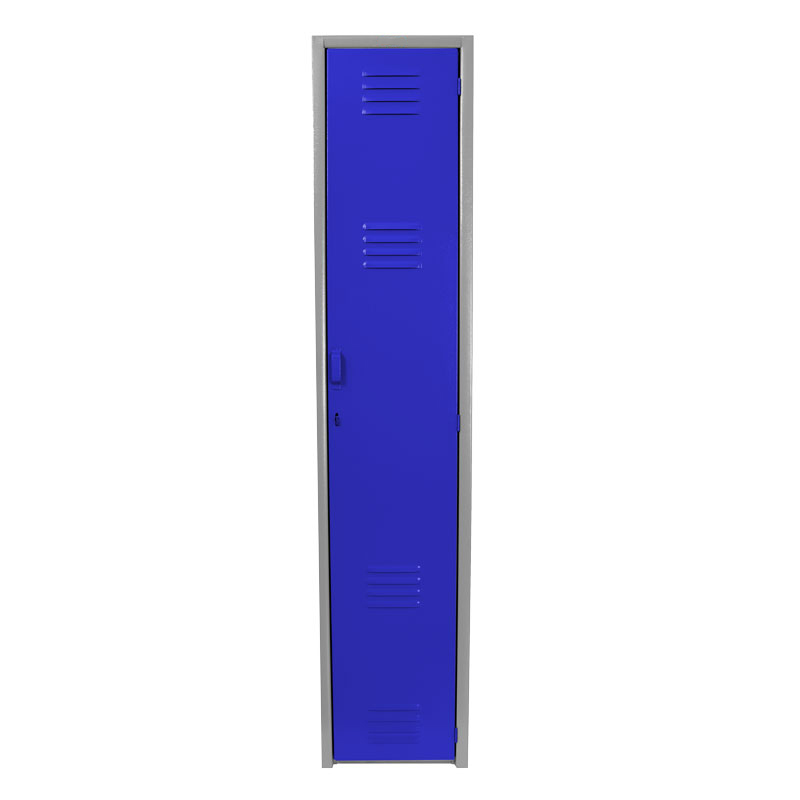 Locker 1 Puerta Estándar Dual – Azul – Eskul | Mobiliario Educativo